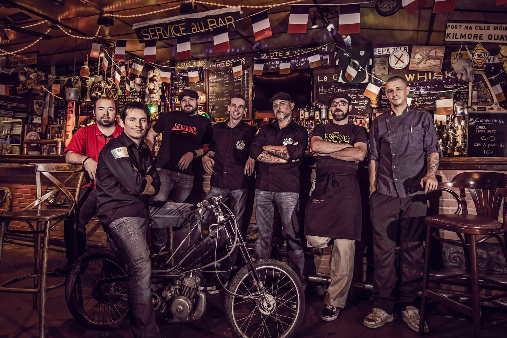 MOINS CHÈRE QUE L'ESSENCE ! AU GARAGE LA BIÈRE EST